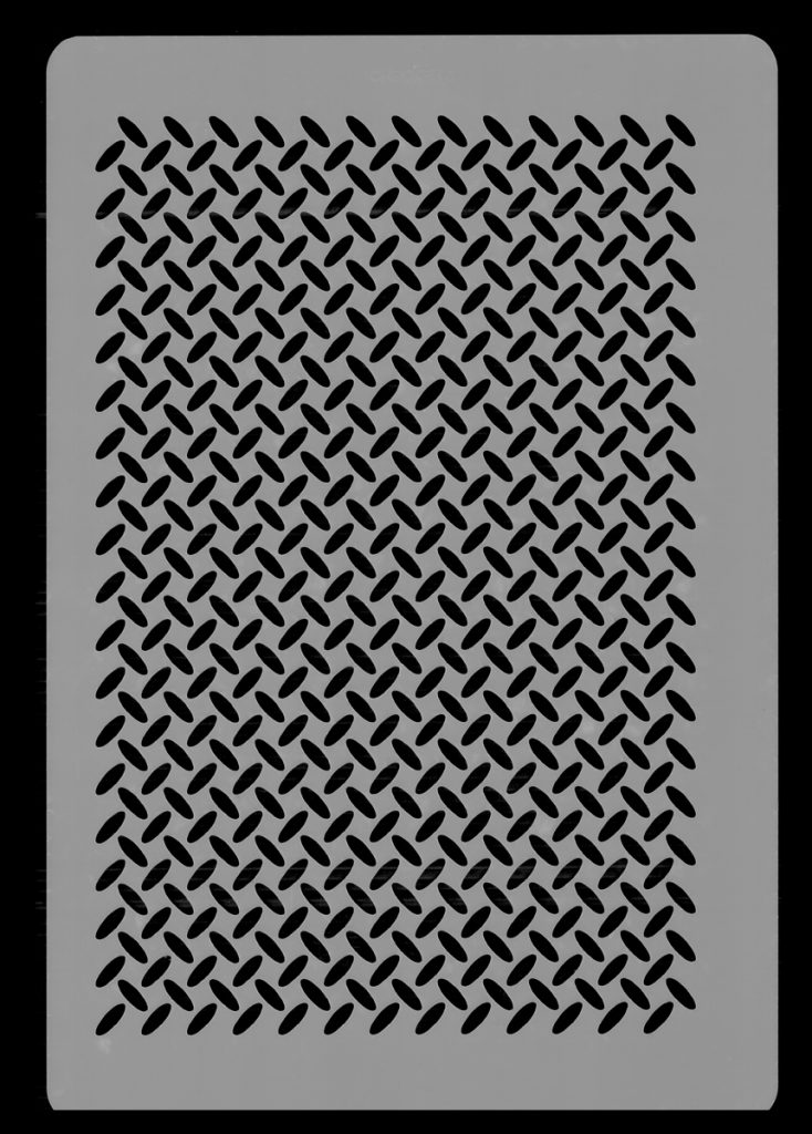 Harder & Steenbeck Stencil - Checker Plate 2 - Everything Airbrush
