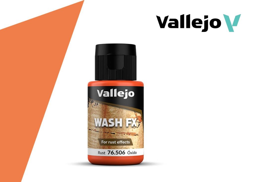 Vallejo Wash FX - Rust (35ml) - Everything Airbrush