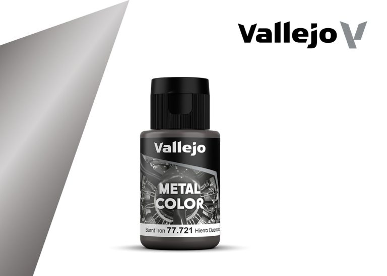 Vallejo Metal Color - Burnt Iron (32ml) - Everything Airbrush
