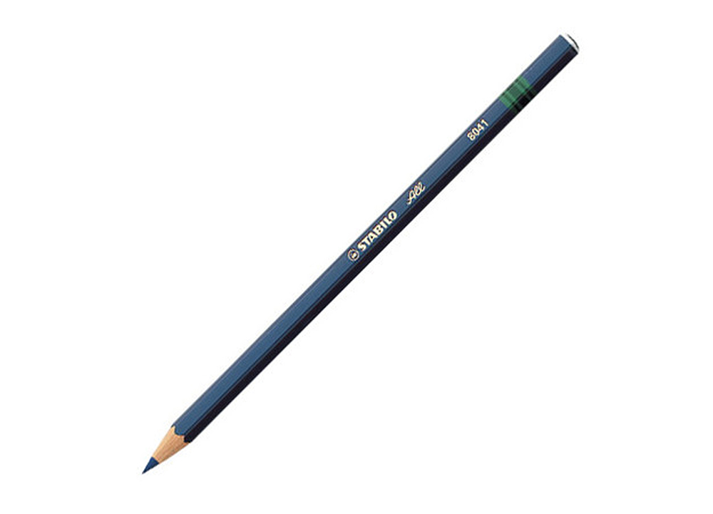 Stabilo All Surface Pencil - Blue (Pack of 12) - Everything Airbrush