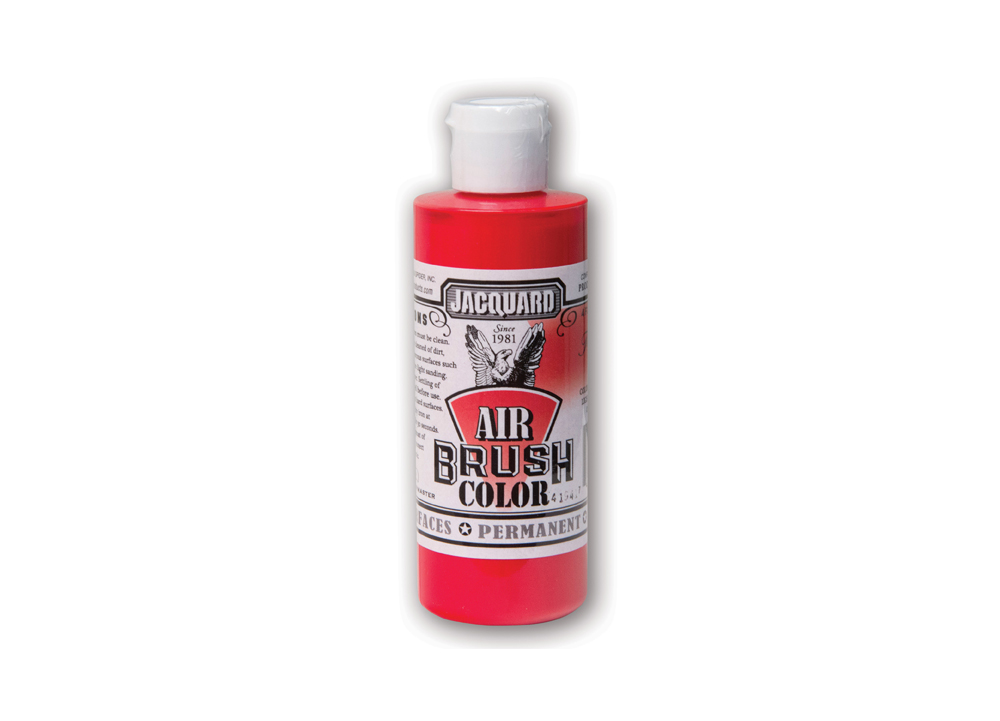 Jacquard Airbrush Colors - Transparent Red (4oz) - Everything Airbrush