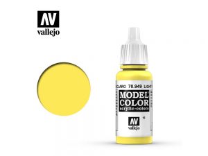 Vallejo Model Color - Light Yellow (17ml) - Everything Airbrush