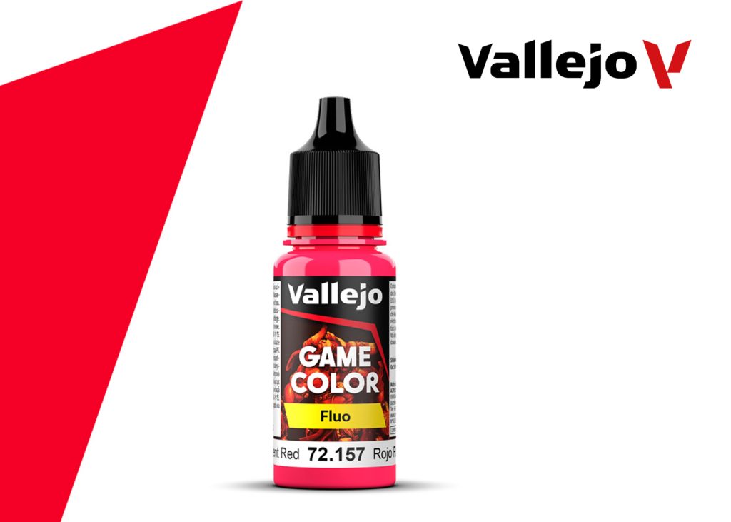 Vallejo Game Color - Fluorescent Red (18ml) - Everything Airbrush