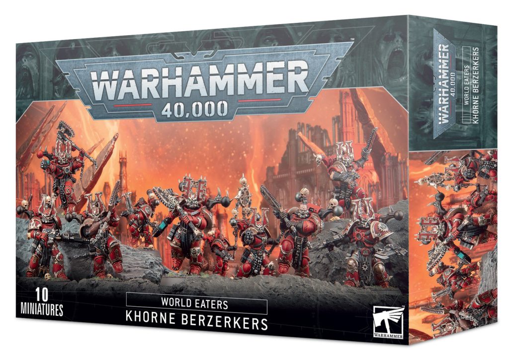 Warhammer 40K: World Eaters - Khorne Berzerkers [43-10] - Everything Airbrush