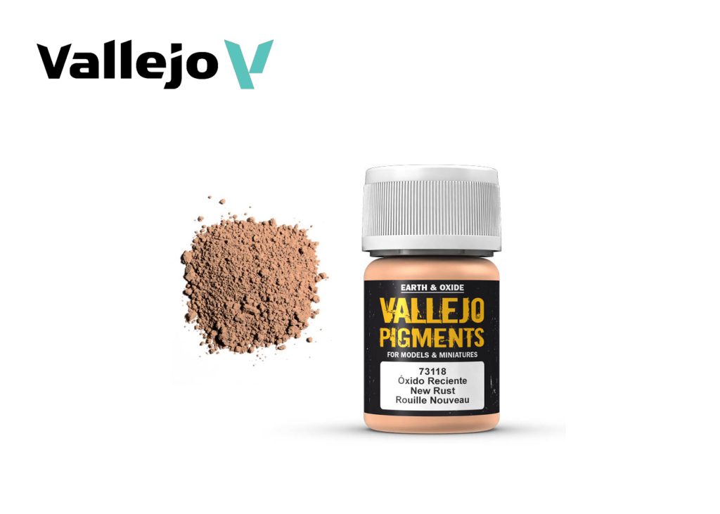 Vallejo Pigments - New Rust (35ml) - Everything Airbrush