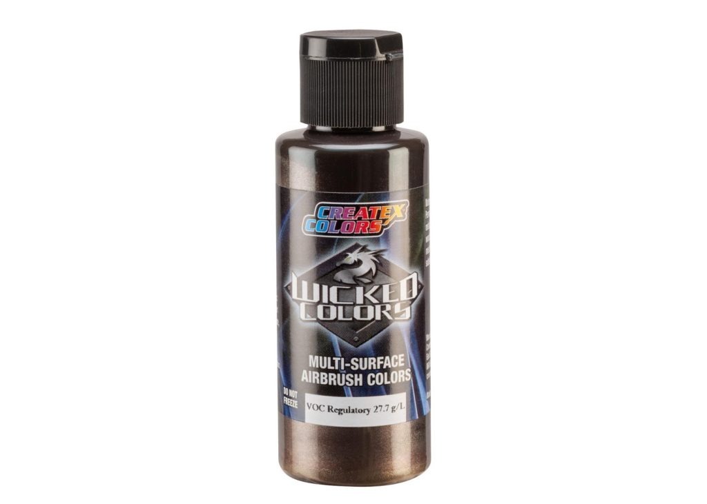 Createx - Wicked Metallic Dark Brown 2oz (60ml) - Everything Airbrush