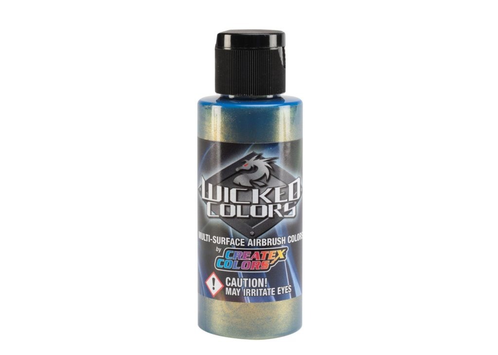 Createx - Wicked Metallic Fastback Green 2oz (60ml) - Everything Airbrush