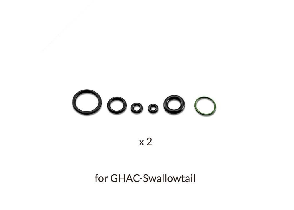 Gaahleri Black O-Ring Set for Swallowtail Airbrushes - Everything Airbrush