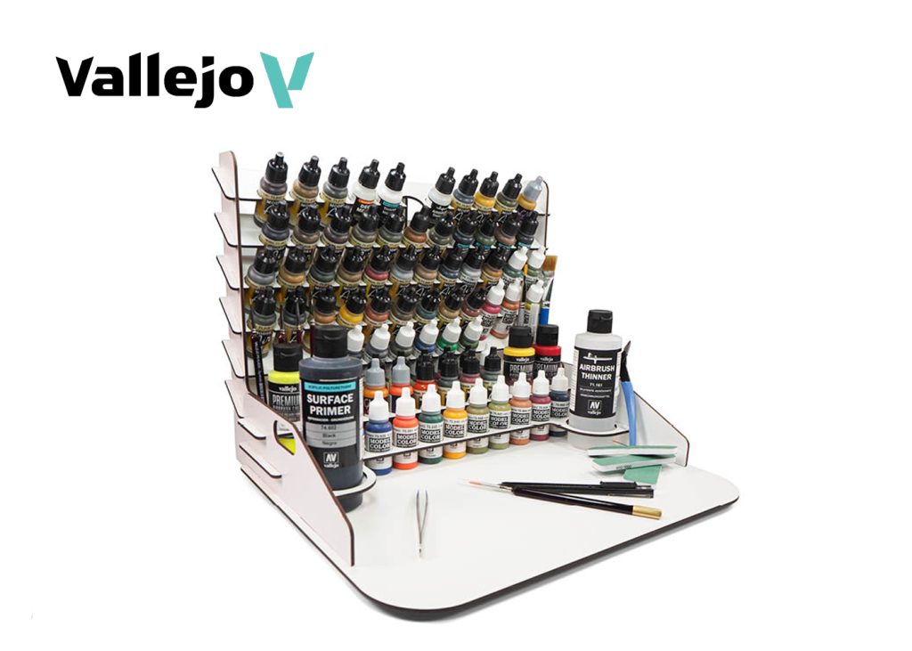 Vallejo Paint Stand - Paint Display and Work Station with Vertical ...