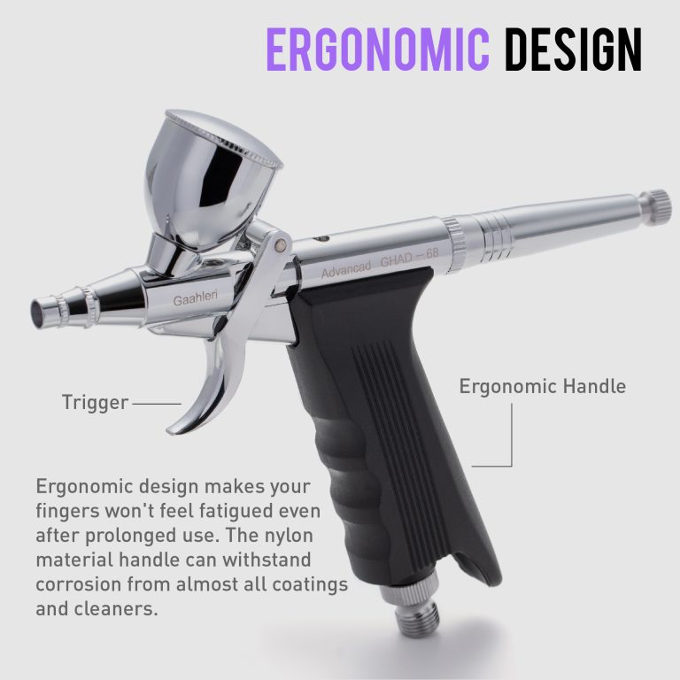 Gaahleri Advanced Series - GHAD-68 Trigger Style Airbrush (0.38mm & 0 ...